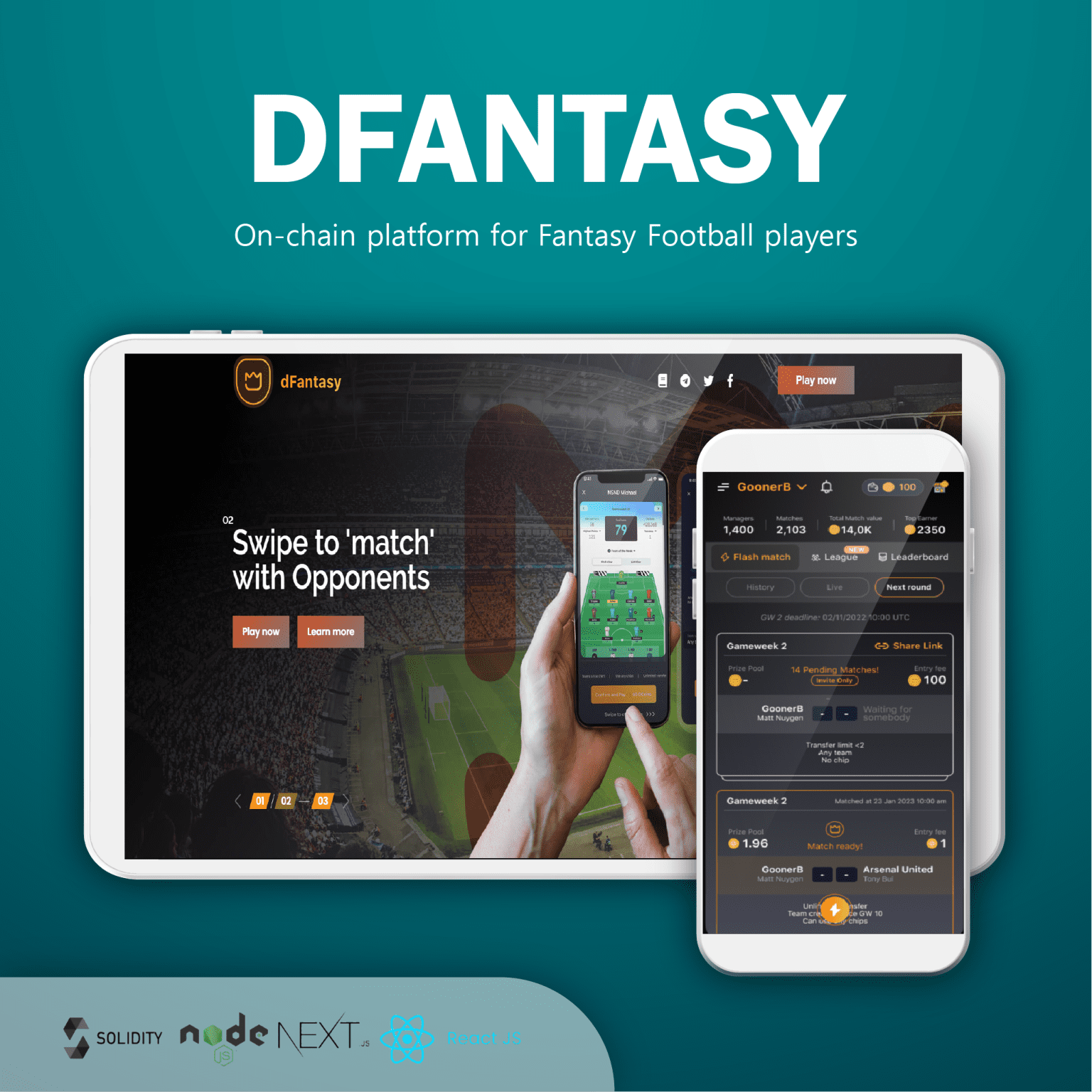 dFantasy - Onchain platform for Fantasy Football players - Hitek Software